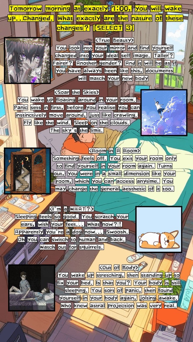 cyoa: cyoa: Create Your Own Adventures!